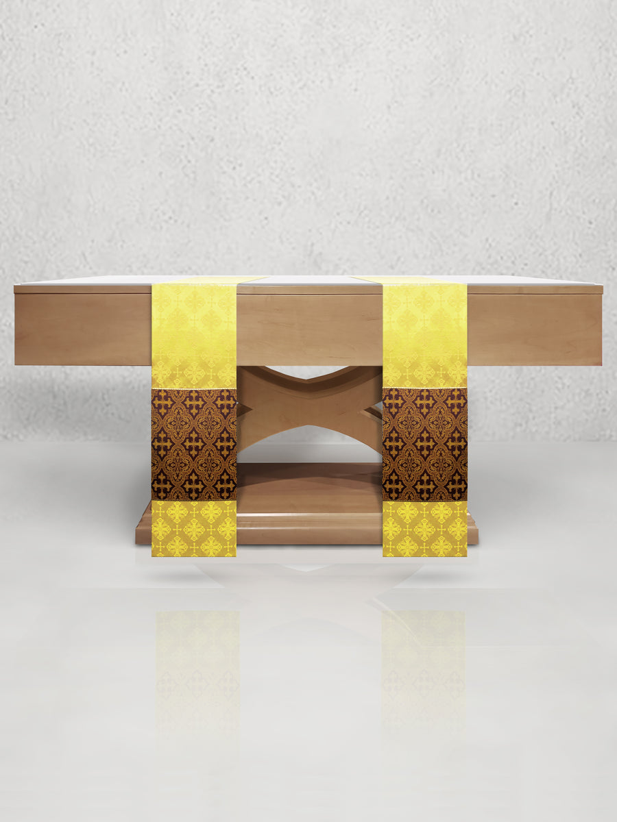 Classic Francis Altar Scarves in Lucia Gold – Maison Bouvrier