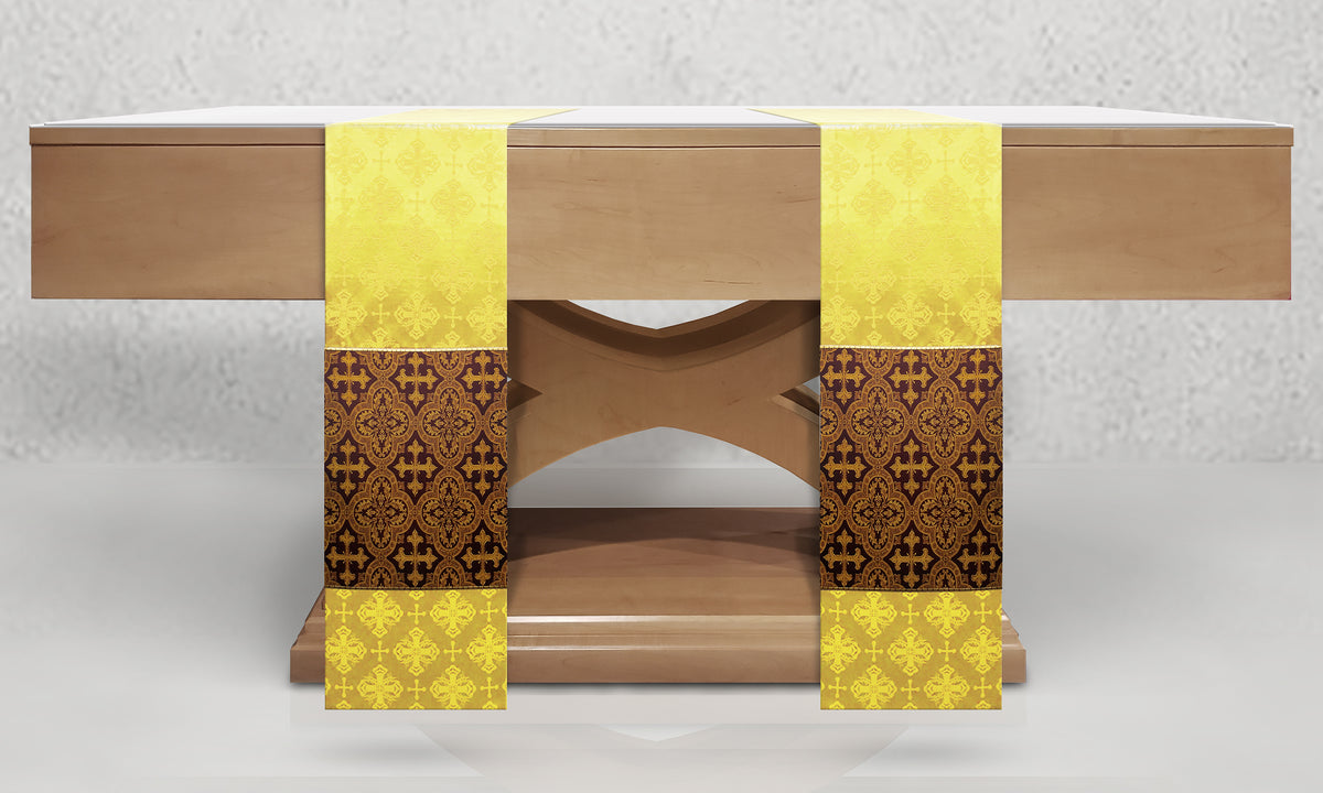 Classic Francis Altar Scarves in Lucia Gold – Maison Bouvrier